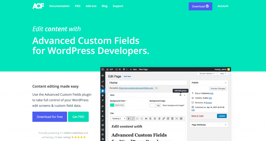 Plugin ACF l Créer et visualiser des champs personnalisés dans un site WordPress